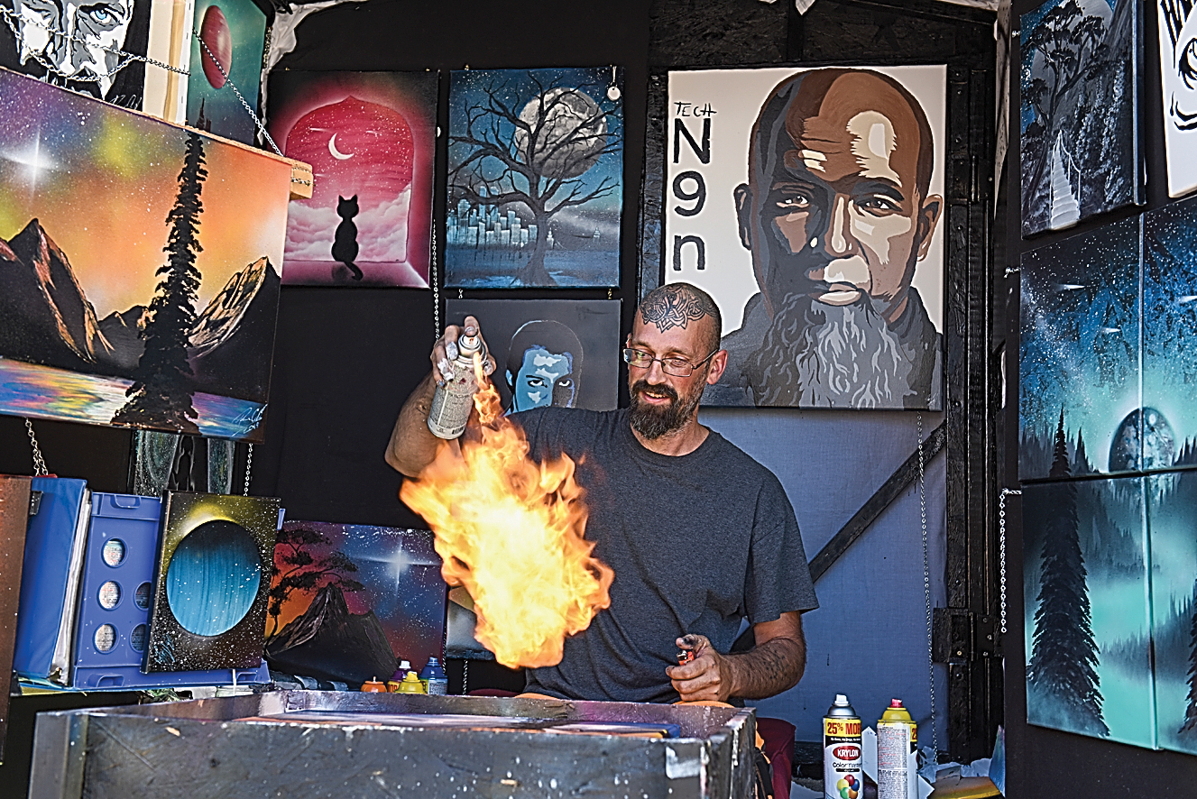 Working smarter brought spray paint artist to his craft | News, Sports ...